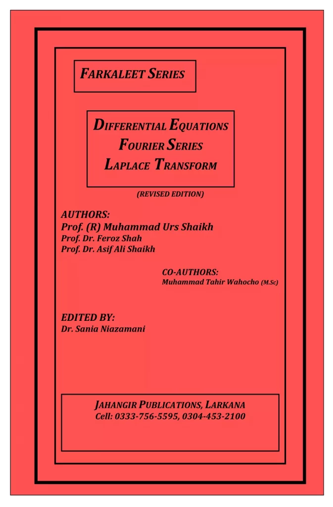 Differential Equations Fourier Series Laplace Transform | Farkaleet ...